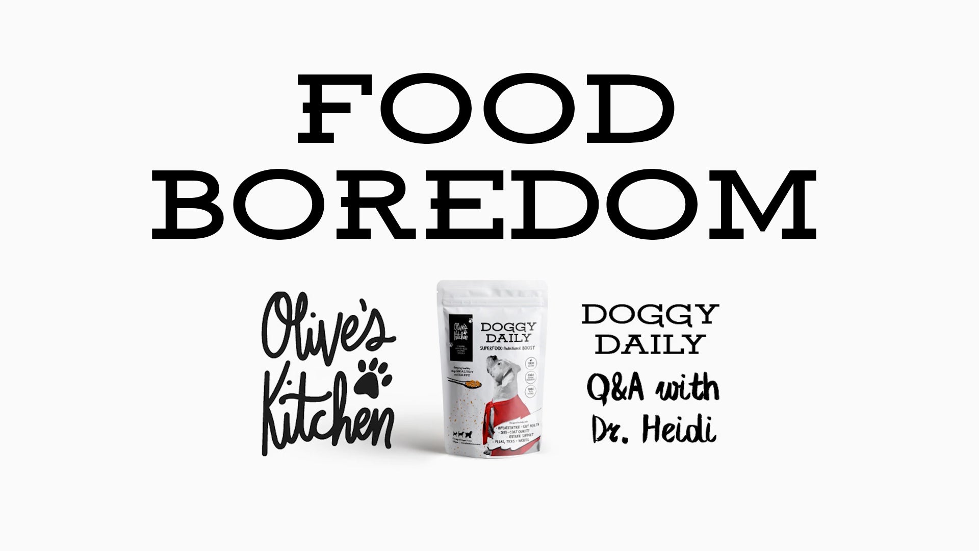 Food Boredom – Olive's Kitchen